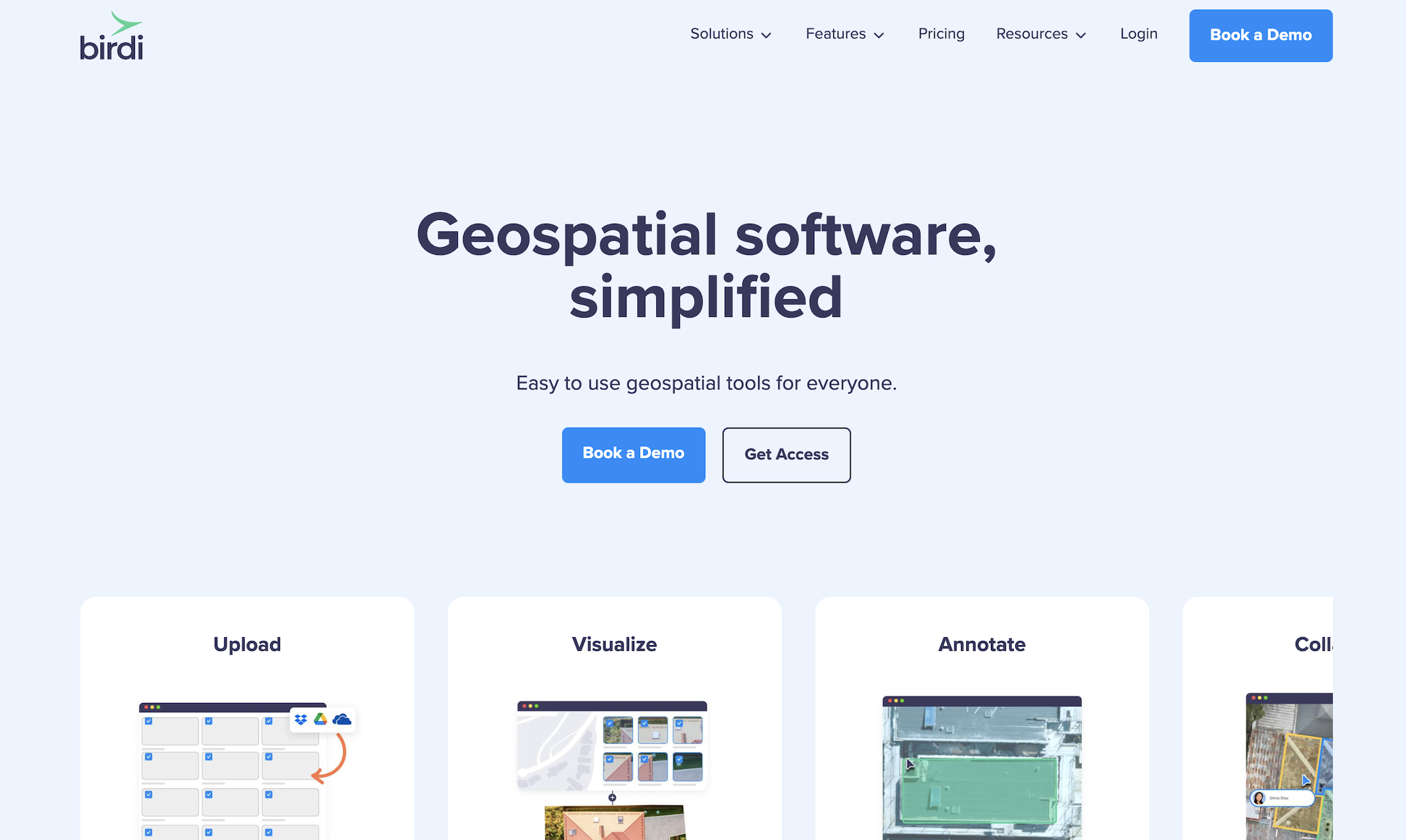 Birdi's Key Features: Geospatial Software Made Simple